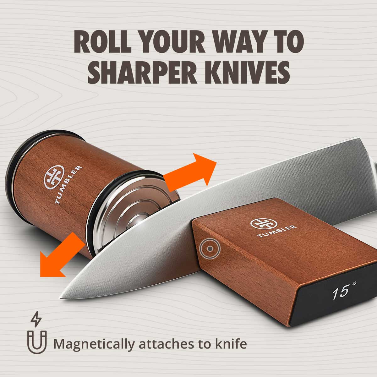 Tumbler Original Diamond Rolling Knife Sharpener Set – Tumbler Rolling ...